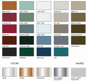 Metal Roof Colors – Armor Metal Roofing